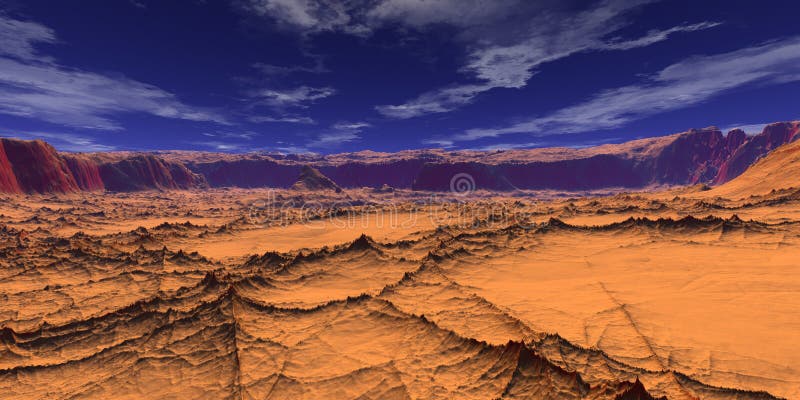 Het Landschap Van De Woestijn Stock Foto - Image of resolutie, rood: 557876