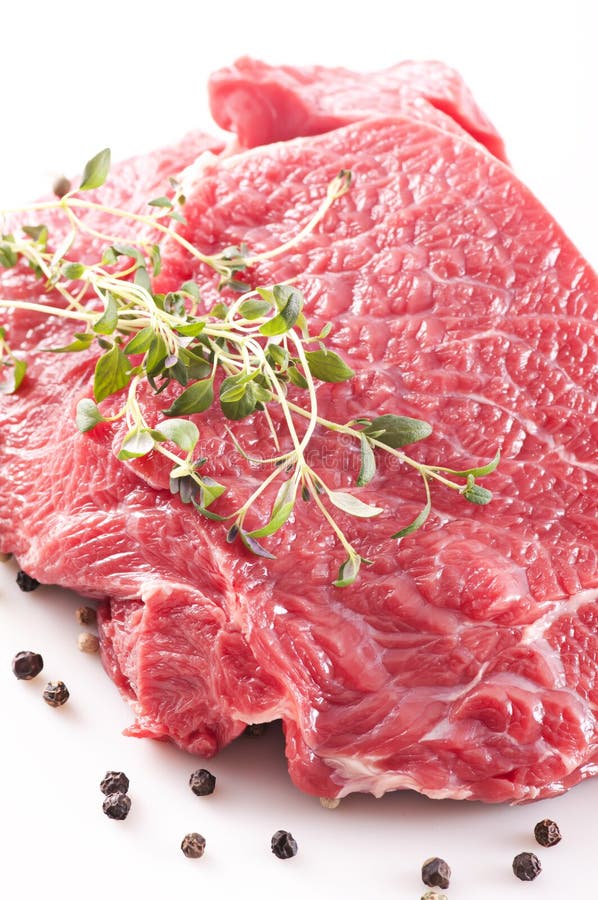 Het Lapje Vlees Van Het Rundvlees Stock Afbeelding - Image of ...
