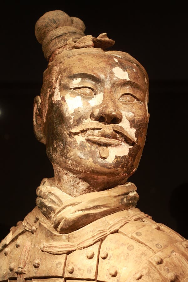 Terracotta-leger redactionele stock afbeelding. Image of klei - 14026804