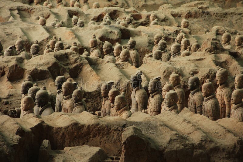 Terracotta Leger redactionele afbeelding. Image of tera - 16501890