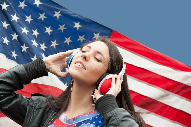 Het Leren Amerikaans-Engelse Taal - (het Meisje, Ging Weg) Stock Foto ...