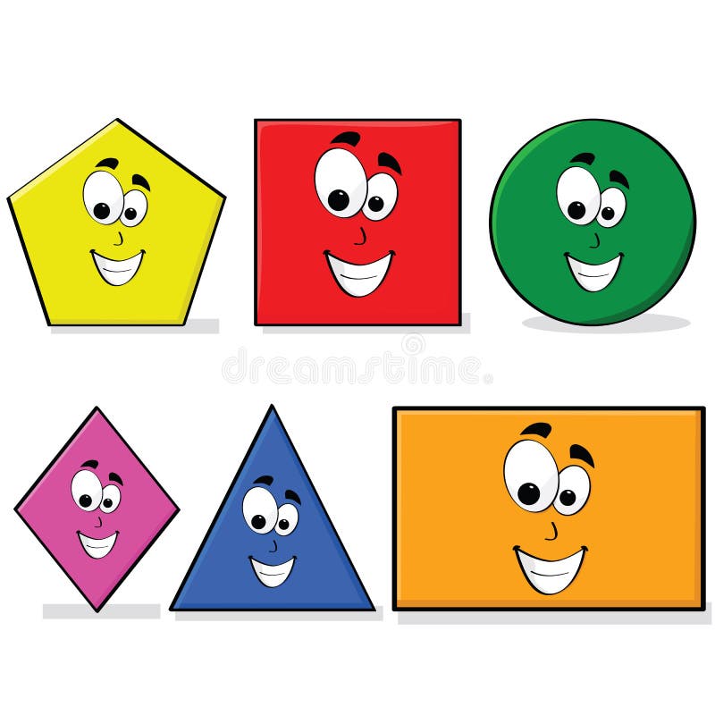 Vormen leren vector illustratie. Illustration of milieu - 19391405