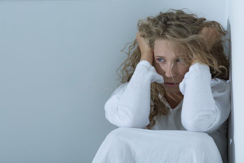 Het Lijden Aan Geestelijke Ziekte Stock Foto - Image of ziekenhuis ...