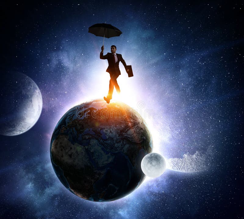 Het lopen rond de wereld stock foto. Image of rond, elegant - 92380776