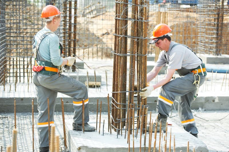Het maken van bouwvakkers stock afbeelding. Image of plaats - 19338603
