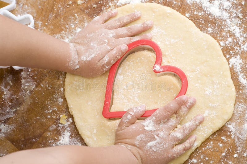 Ontwerp Van Het Recept Voor Cookies, Opmaak Van De Ingrediënten Voor ...