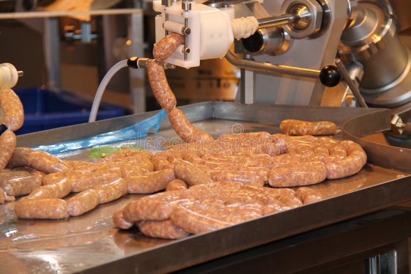 De Machine Van De Verwerking Van Het Voedsel Stock Foto - Image of ...