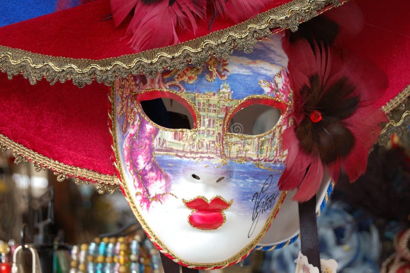 Het masker van Carnaval stock afbeelding. Image of vakantie - 13001117
