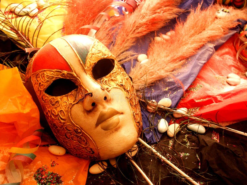 Carnaval masker stock foto. Image of masker, venetiaans - 5028876