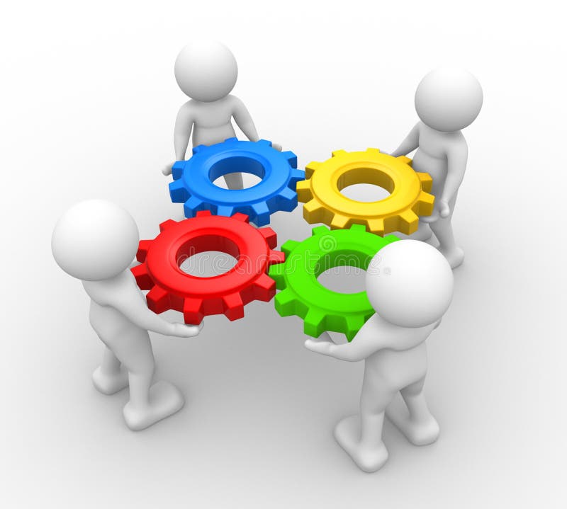 Het Mechanisme Van Het Toestel Stock Illustratie - Illustration of ...