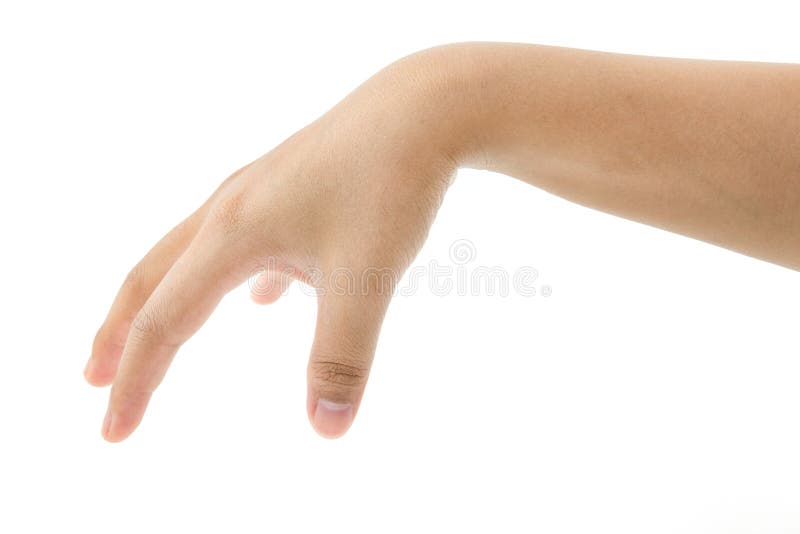 Het Met De Hand Plukken Van Iets Stock Afbeelding - Image of lichaam ...