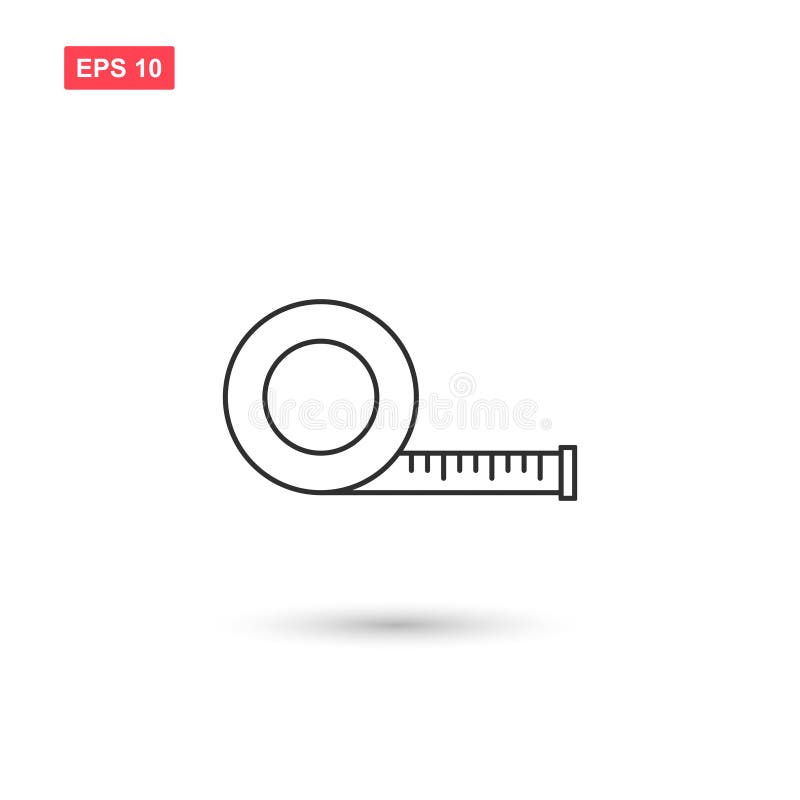 Het Meten Van De Vector Van Het Bandpictogram Isoleerde 4 Vector ...