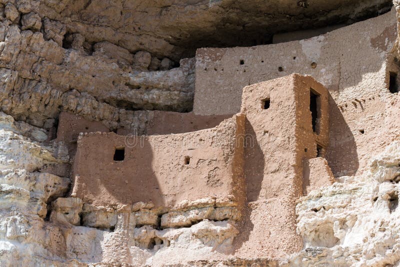 Het Nationale Monument Van Het Kasteel Van Montezuma Stock Afbeelding ...