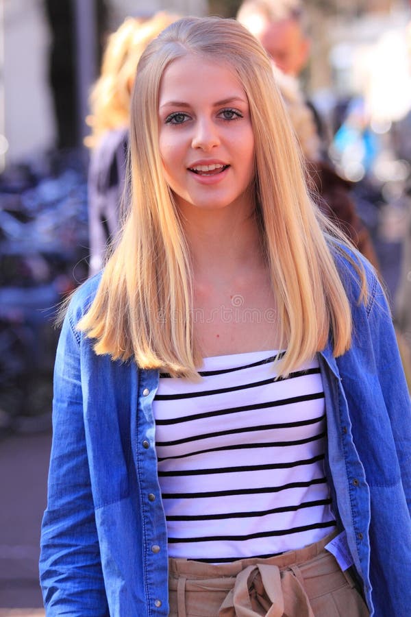 Het Nederlandse Model Van De Schoonheidswedstrijd Stock Foto - Image of ...