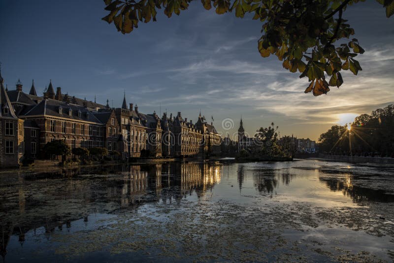 Het Nederlandse Parlement, Den Haag, Nederland Stock Foto - Image of ...