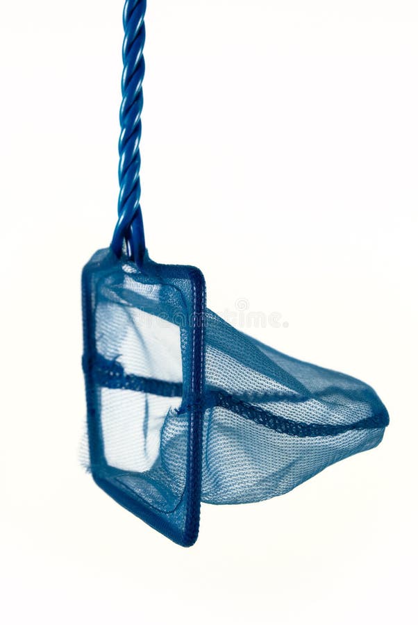 Blauw visnet stock afbeelding. Image of netwerk, vangst - 12396535