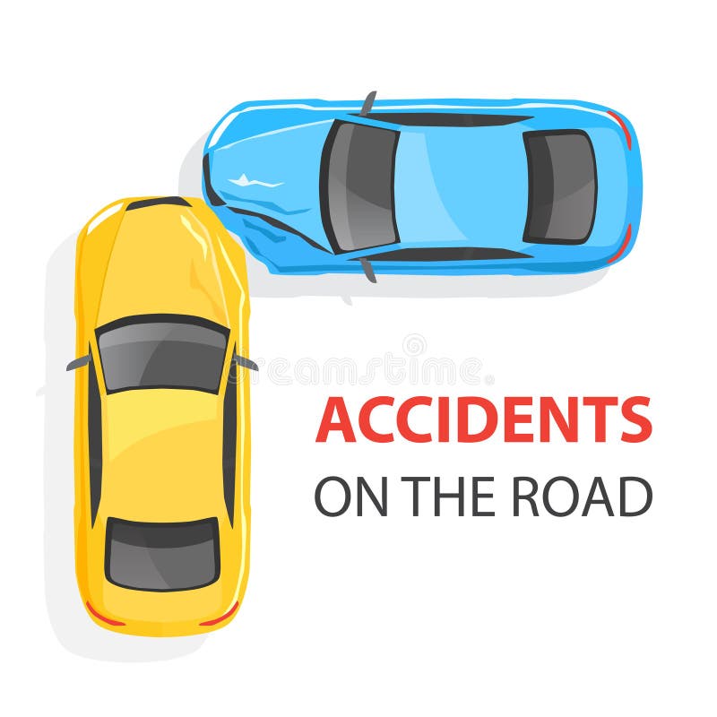 Het Ongeval Van De Auto De Neerstorting Van De Auto Hoogste Mening ...