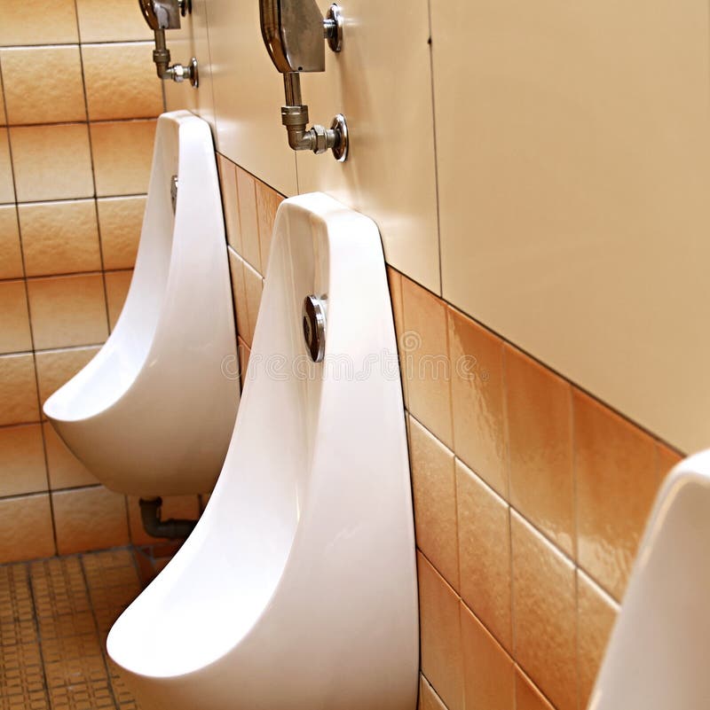 Het Openbare Binnenlandse Gebied Van WC Voor Het Publiek Stock ...