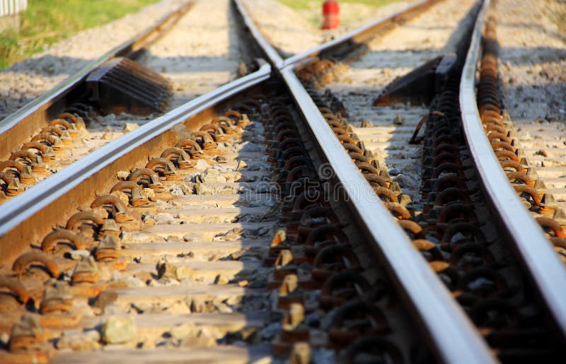 Het opruimen van spoorweg stock foto. Image of spoorweg - 22520244