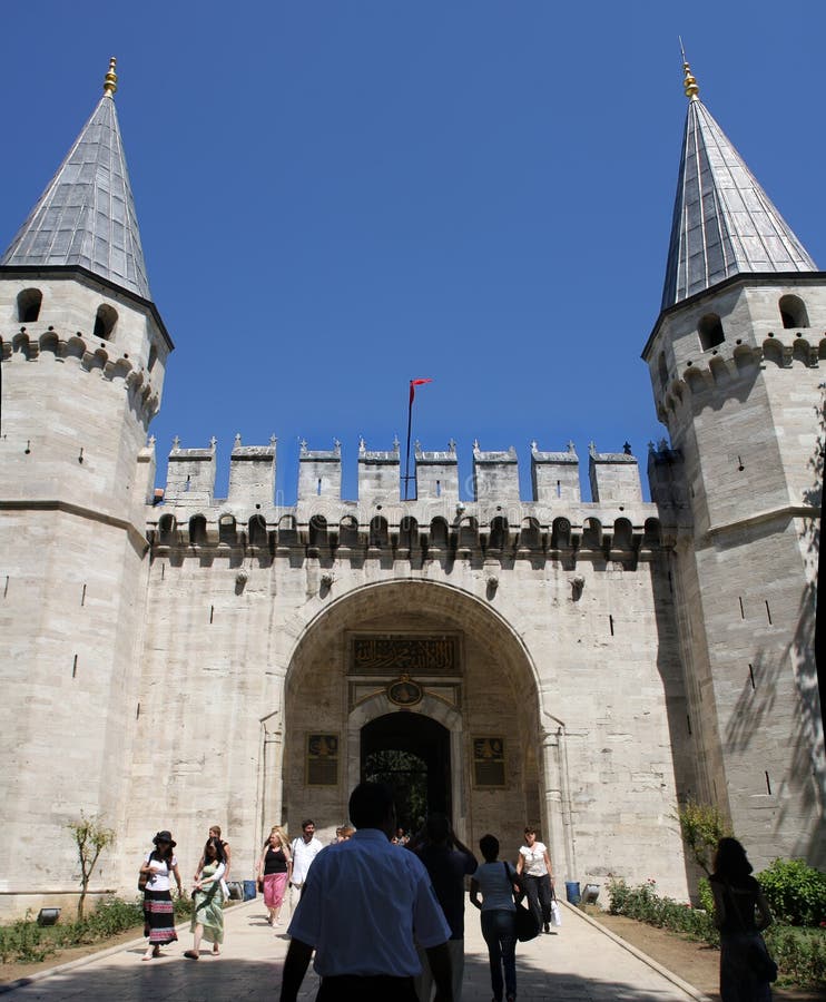Het Paleis Van Topkapi in Istanboel Redactionele Stock Foto - Image of ...