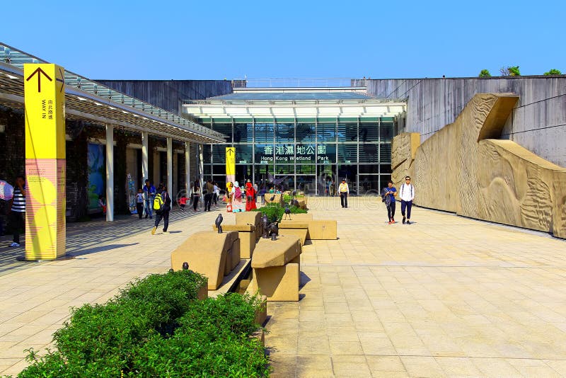 Het Park Van Het Moerasland, Hongkong Redactionele Afbeelding - Image ...