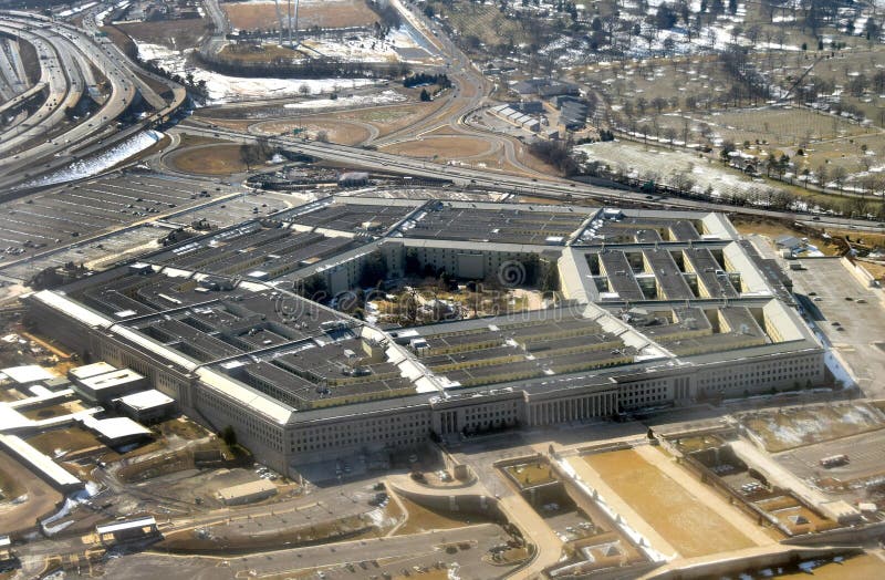 Luchtbeeld Van Het US Pentagon Redactionele Foto - Image of kapitaal ...