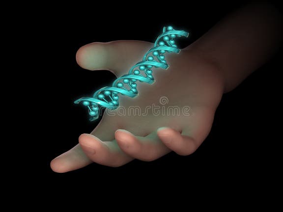 Het Persoonlijke Genoom Rangschikken Stock Illustratie - Illustration ...