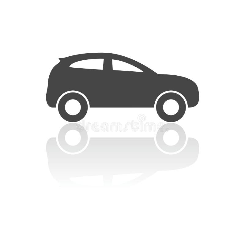 Autolijn En Glyph Pictogram, Verkeer En Voertuig, Automobiel Teken ...