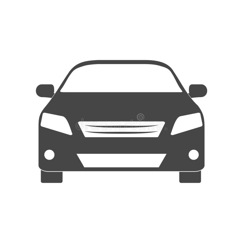 Het pictogram van de auto vector illustratie. Illustration of ontwerp ...