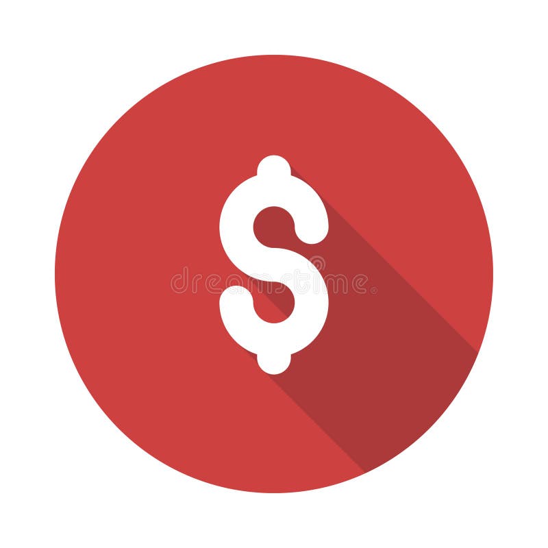 Het Pictogram Van De Dollar Stock Illustratie - Illustration of contant ...