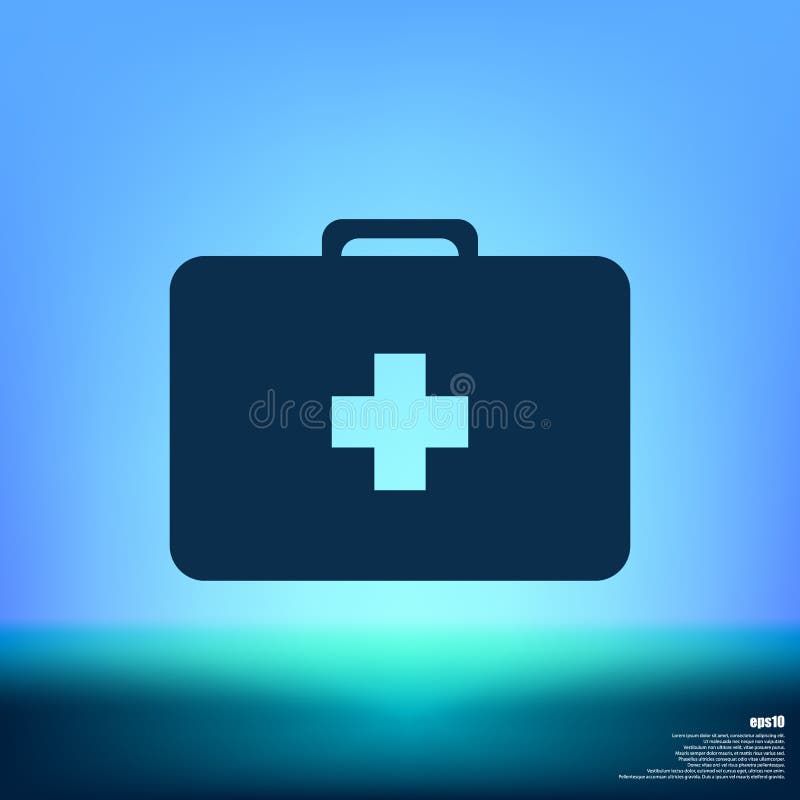 Het Pictogram Van De Eerste Hulp Stock Illustratie - Illustration of ...