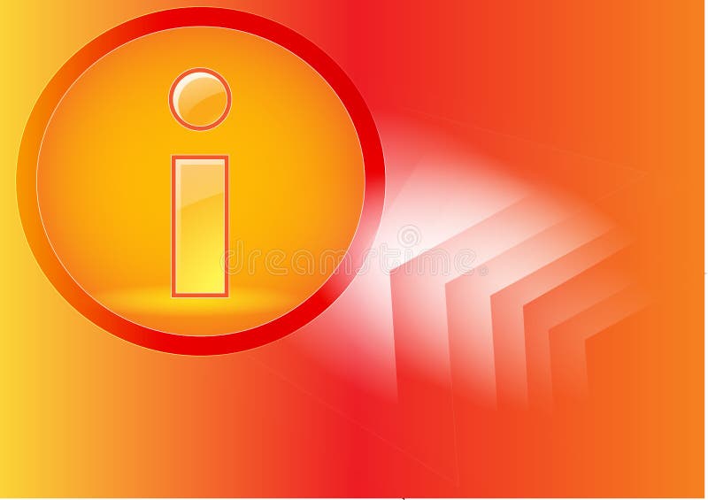 Informatiepictogram stock afbeelding. Image of mededelingen - 10053293