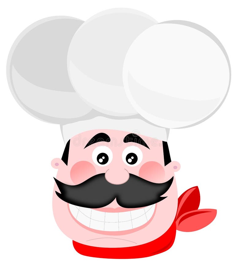 Het pictogram van de kok stock illustratie. Illustration of glimlachen ...