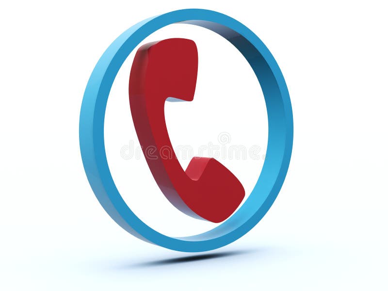 Het Pictogram Van De Telefoon Stock Illustratie - Illustration of adres ...