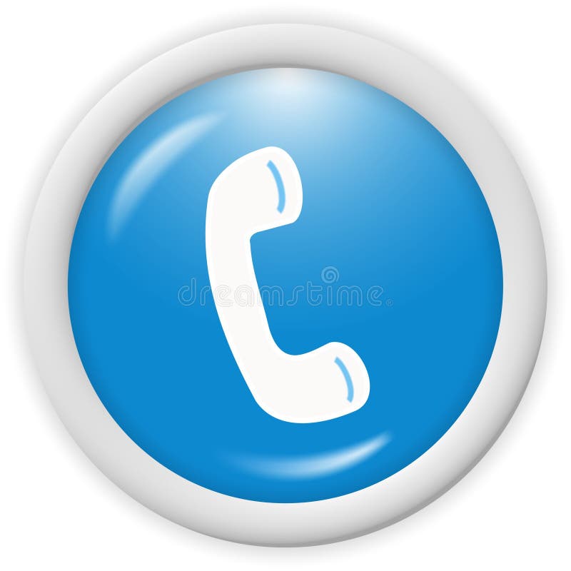 Het Pictogram Van De Telefoon Stock Illustratie - Illustration of ...