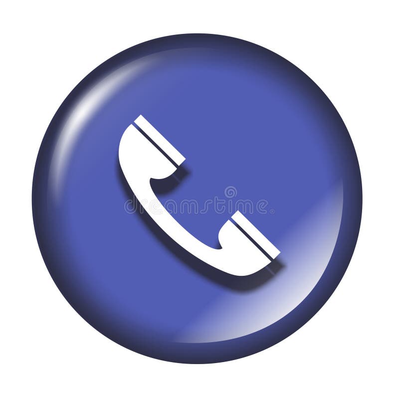 Het Pictogram Van De Telefoon Stock Illustratie - Illustration of ...