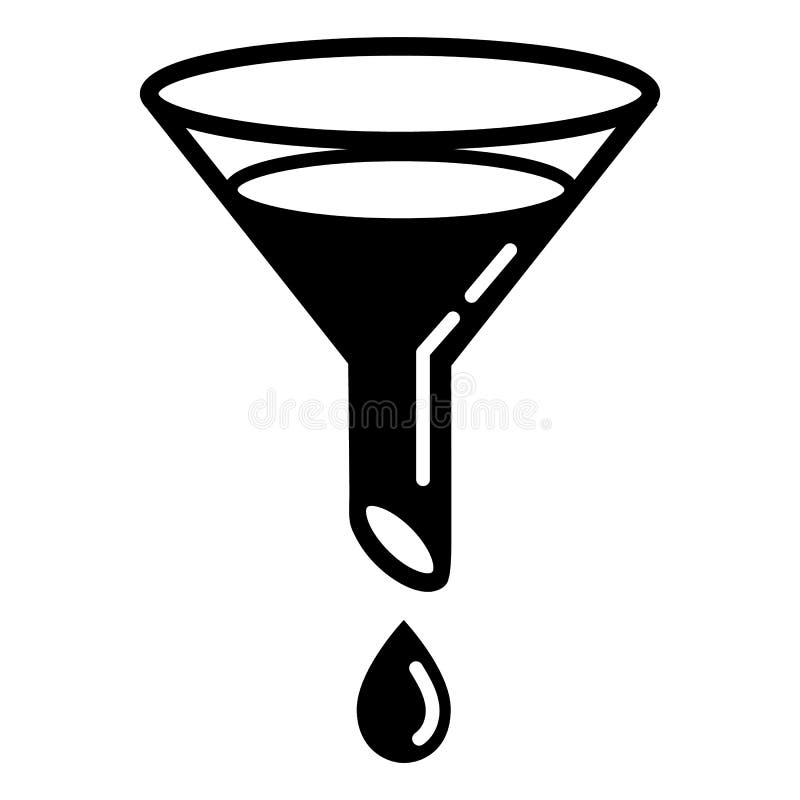Waterfilterstructuurpictogram Kleurlijnvector Vector Illustratie ...