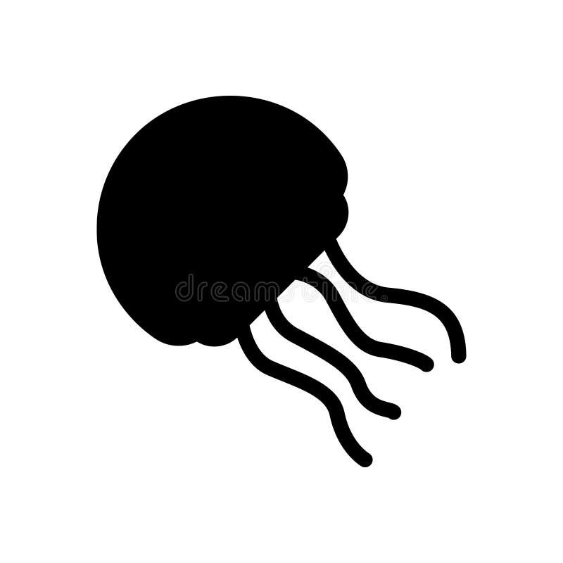 Kwal-silhouet. Kwal Zeedier Zwarte Silhouetvectorafbeelding Voor Logo ...