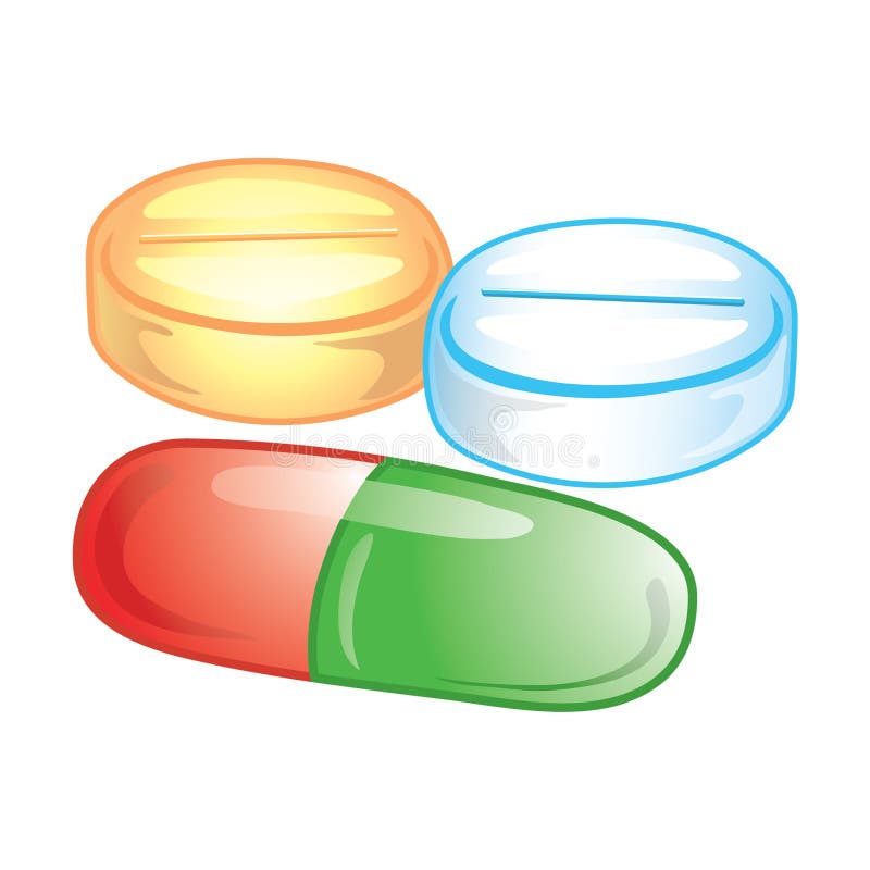 Pillen-icoon vector illustratie. Illustration of hoofdpijn - 650968