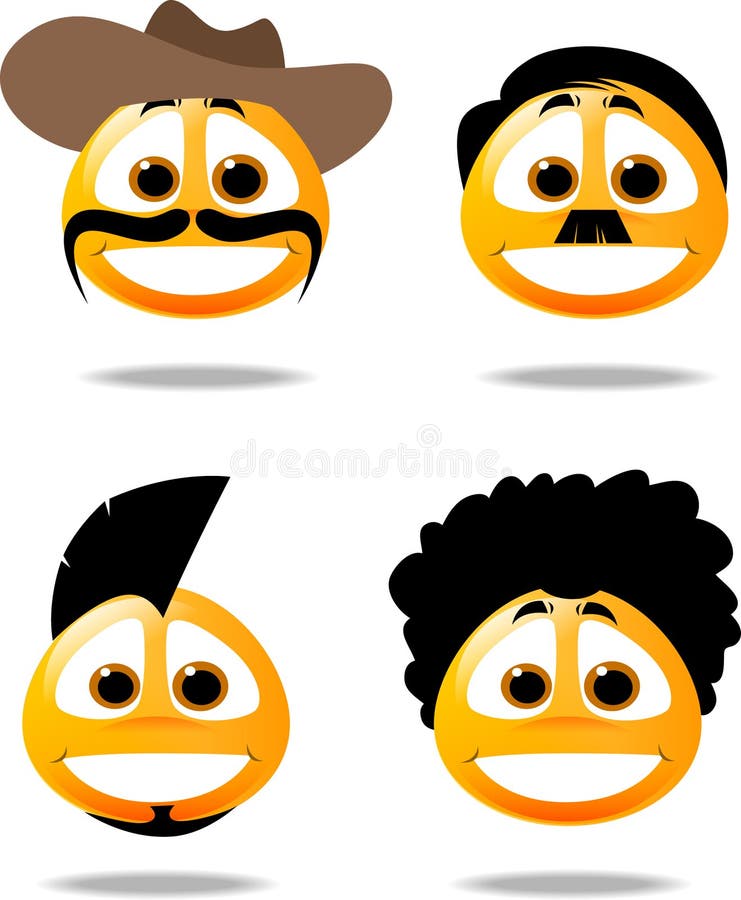 Het Pictogram van Smiley stock illustratie. Illustration of verward ...