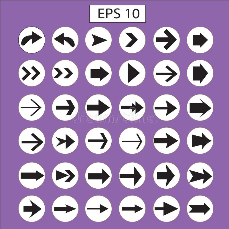 Het Pictogramreeks Van De Pijl Het Ontwerp Van De Pijl Pijl Stock ... Het Pictogramreeks Van De Pijl Het Ontwerp Van De Pijl Pijl Stock ...