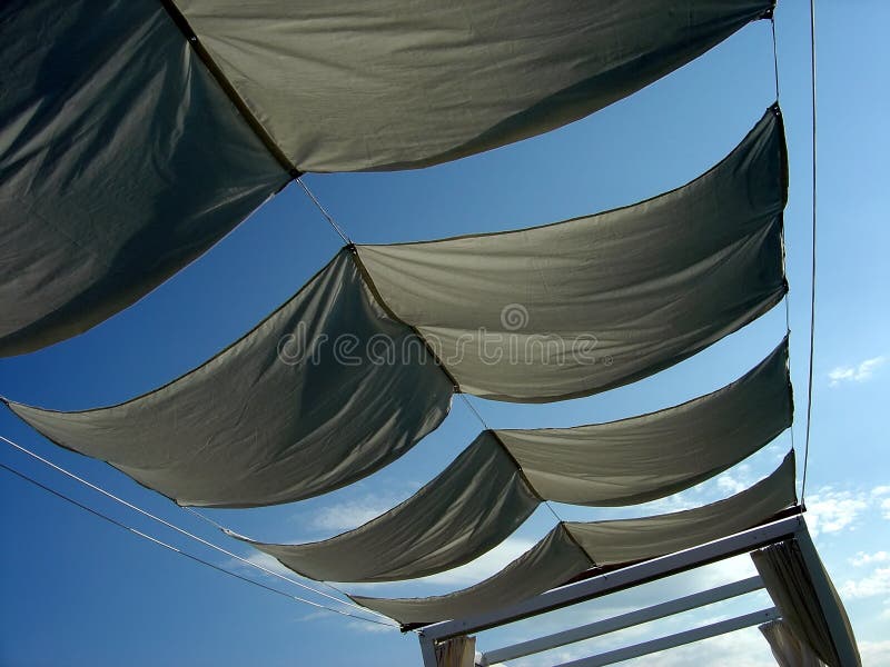 Stoffen plafond stock foto. Image of horizontaal, doek - 2852842