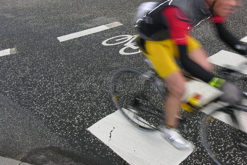 Fietserras stock foto. Image of fysiek, cyclus, motie - 7715976