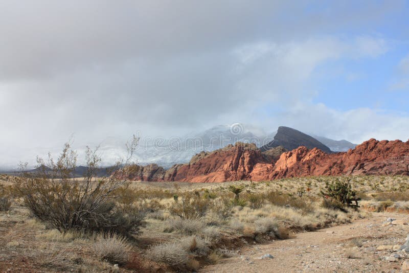 Het Rode Park Van De Staat Van De Rots Nevada Stock Foto - Image of ...