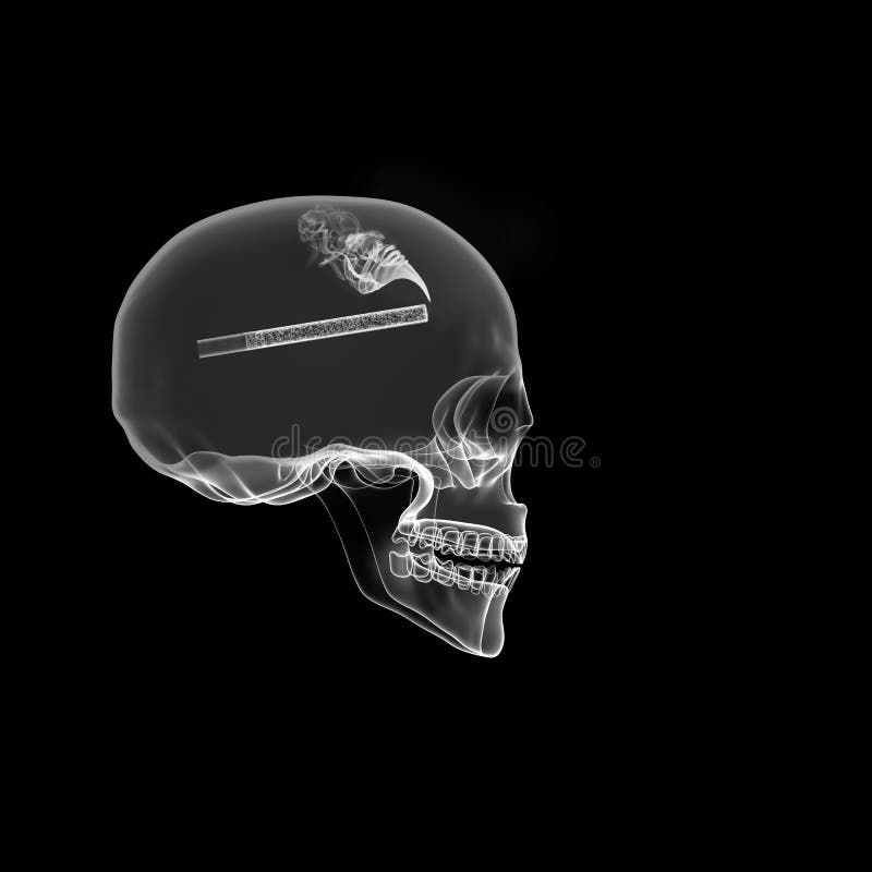 Het roken verslaving stock illustratie. Illustration of roken - 31761186