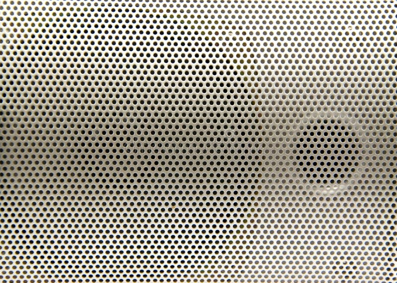 Het rooster van het staal stock foto. Image of audio - 21687786