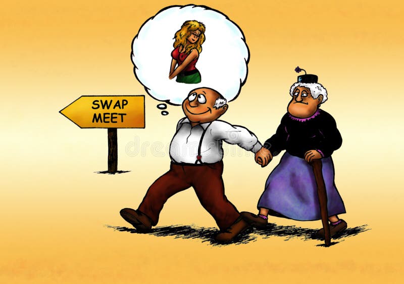 Het Ruilmiddel Komt Samen (2008) Stock Illustratie - Illustration of ...