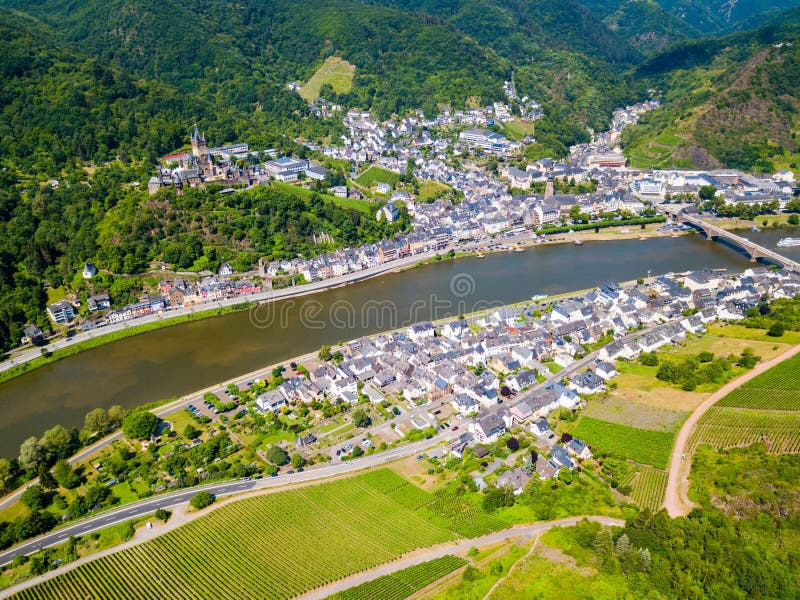 Cochem Oude Stad in Duitsland Stock Foto - Image of duitsland ...