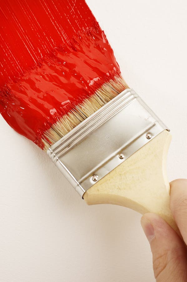 De muur schilderen stock afbeelding. Image of spatie, ontwerp - 9208203