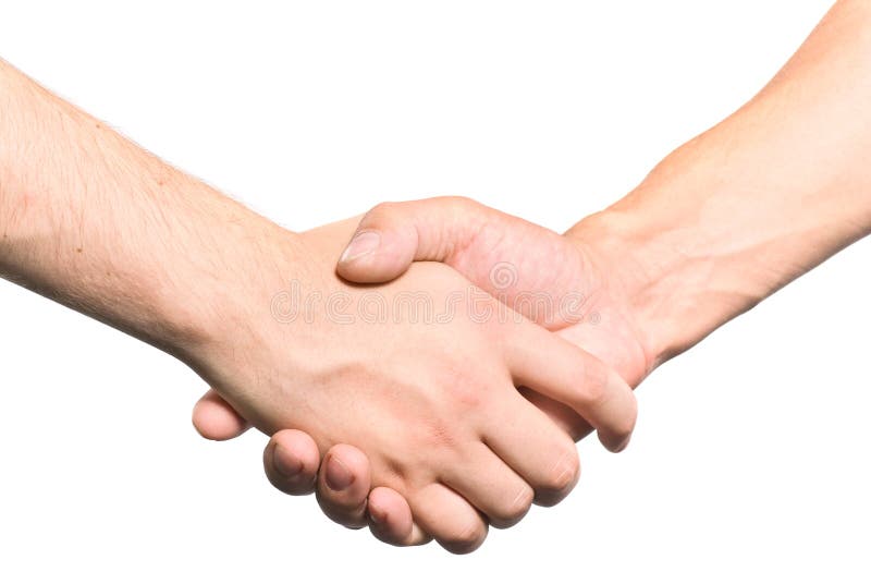 Handen van vriendschap stock foto. Image of onder, handdruk - 688738
